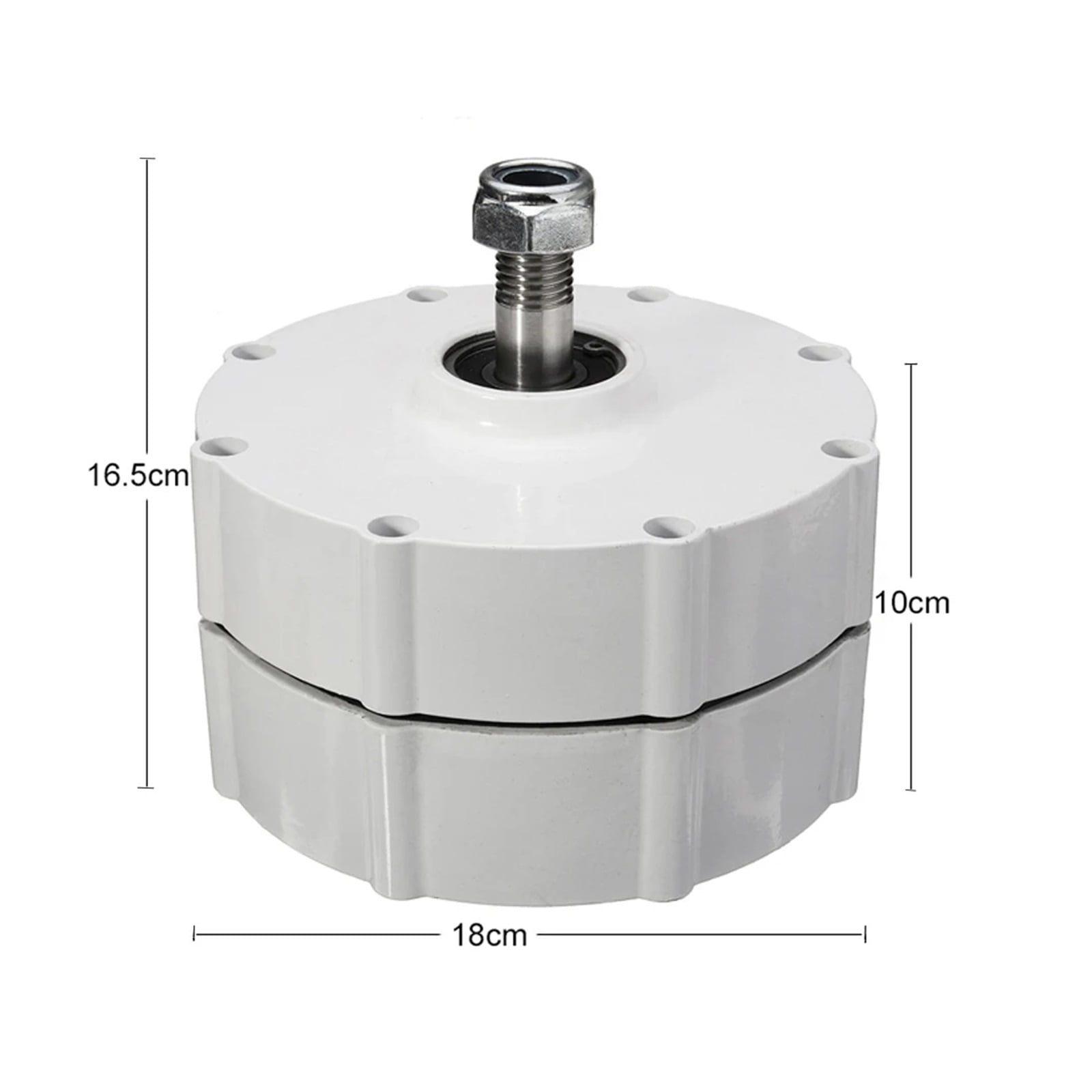 5KW 12V 24V 48V Small Electric nerator For Windmills Dynamo Wind Water Turbine 5000W arless ...