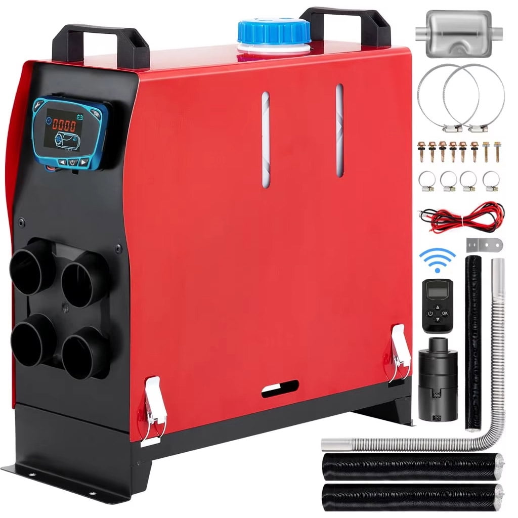 5KW Diesel Air Heater 12V 5L Parking Heater 4 Holes Remote Control with ...