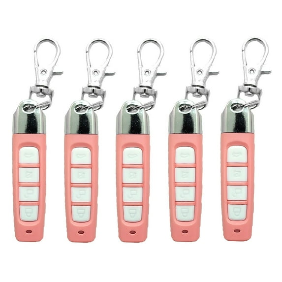 5Kit Gantch Universal Wireless 4-Buttons Cloning Copy Remote Alarms ...