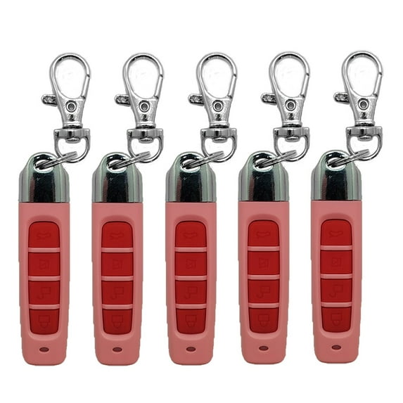5Kit Gantch Universal Wireless 4-Buttons Cloning Copy Remote Alarms ...
