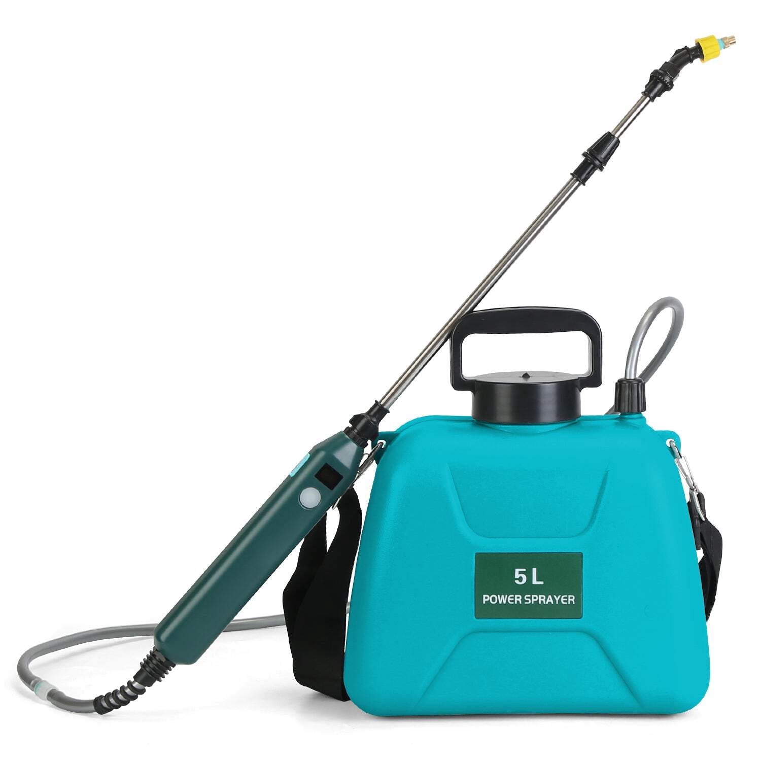 5L Battery-Operated Water Sprayer - Portable Electric Garden Sprayer ...