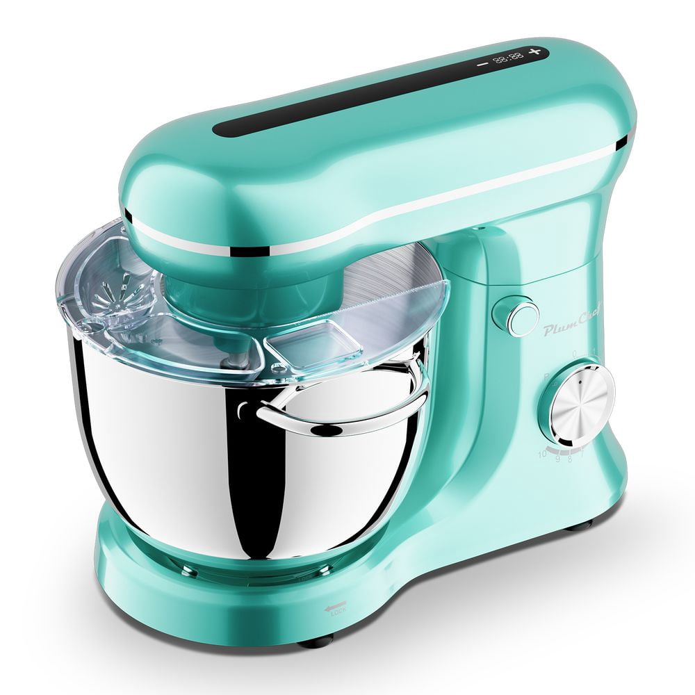 5L & 4.5L Dual Bowl Stand Mixer 10 Speed Tilt-Head with Timer ...