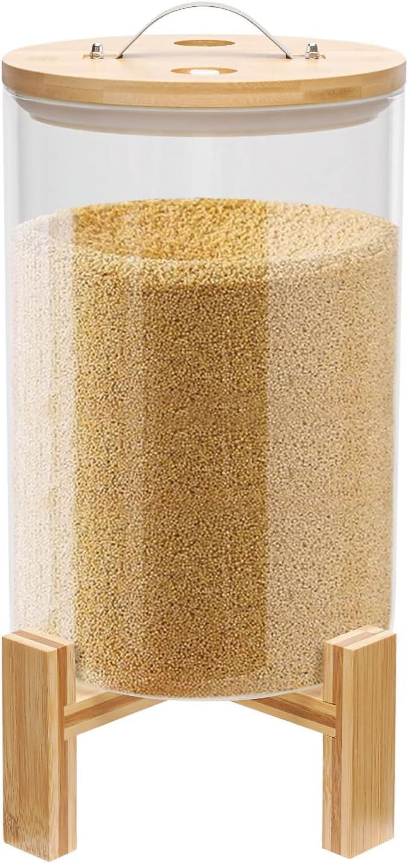5L/8L/11L Rice Dispenser with Stand,Grain Dispenser Multigrain Storage ...
