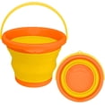 5L Collapsible Car Wash Bucket with Handle, Silicone Ice Bucket for ...