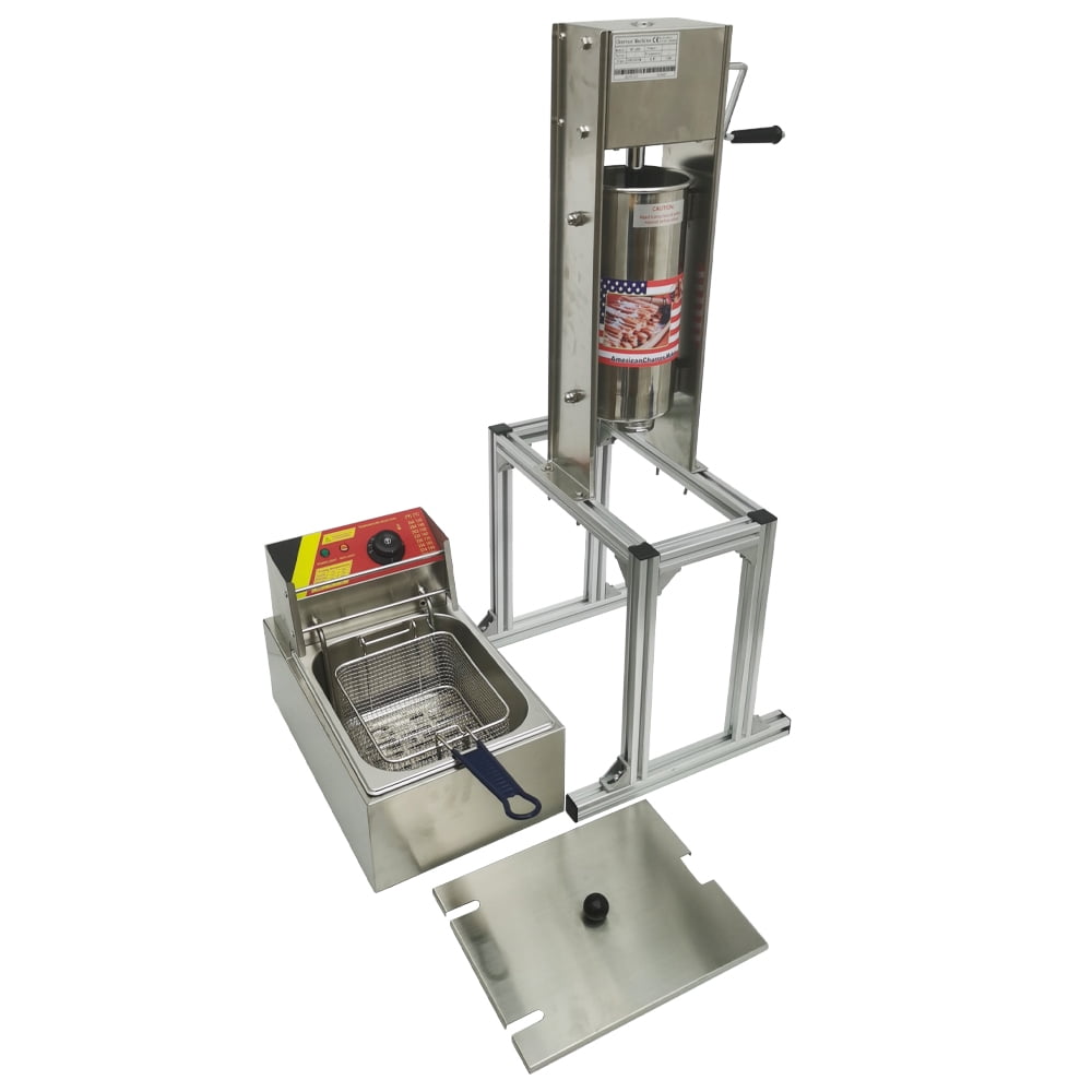 5L Commercial Vertical Manual Churrera Churros Machine Spanish Churros ...