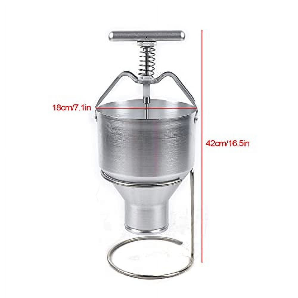 5L Doughnut Cake Dropper Maker Manual Donut Dispenser Stainless Steel ...