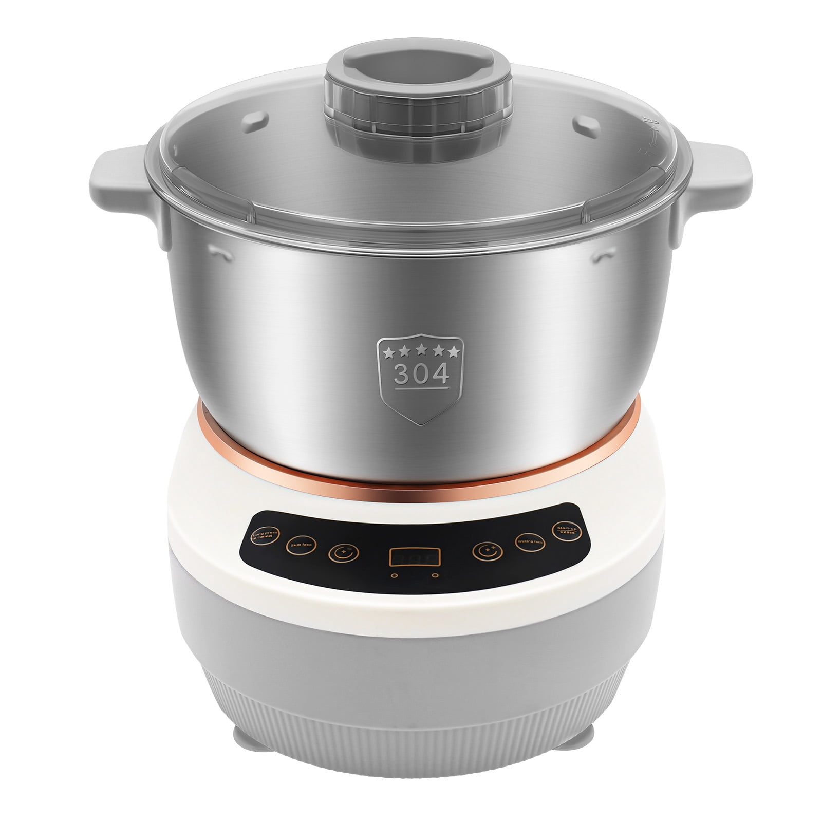 5L Electric Dough Maker, Dough Mixer Machine with Ferment Function ...