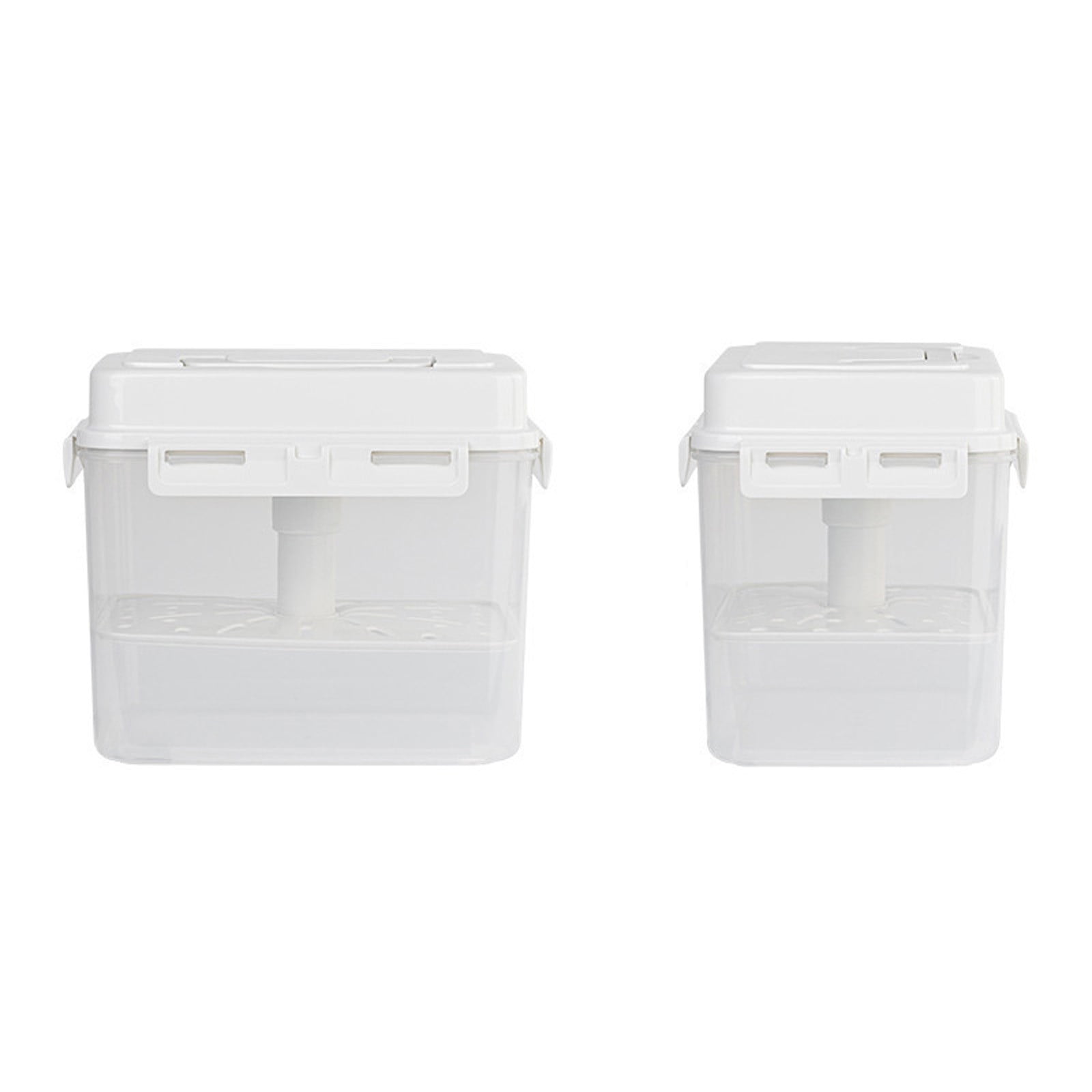 5L Fermentation Container Food Grade Plastic Pickle Press Jar Kimchi ...
