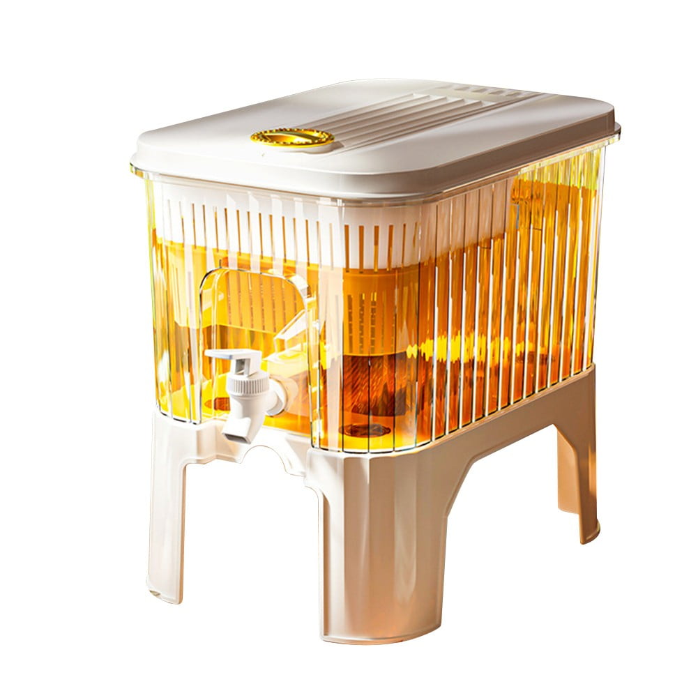 5L Juice Jug Beverage Gallon Cold Water Pitcher Large Capacity Cold ...