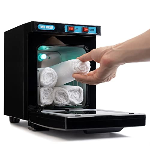 5L Mini 2-in-1 Hot Towel Warmer & UV Sanitizing Cabinet - Aluminum ...