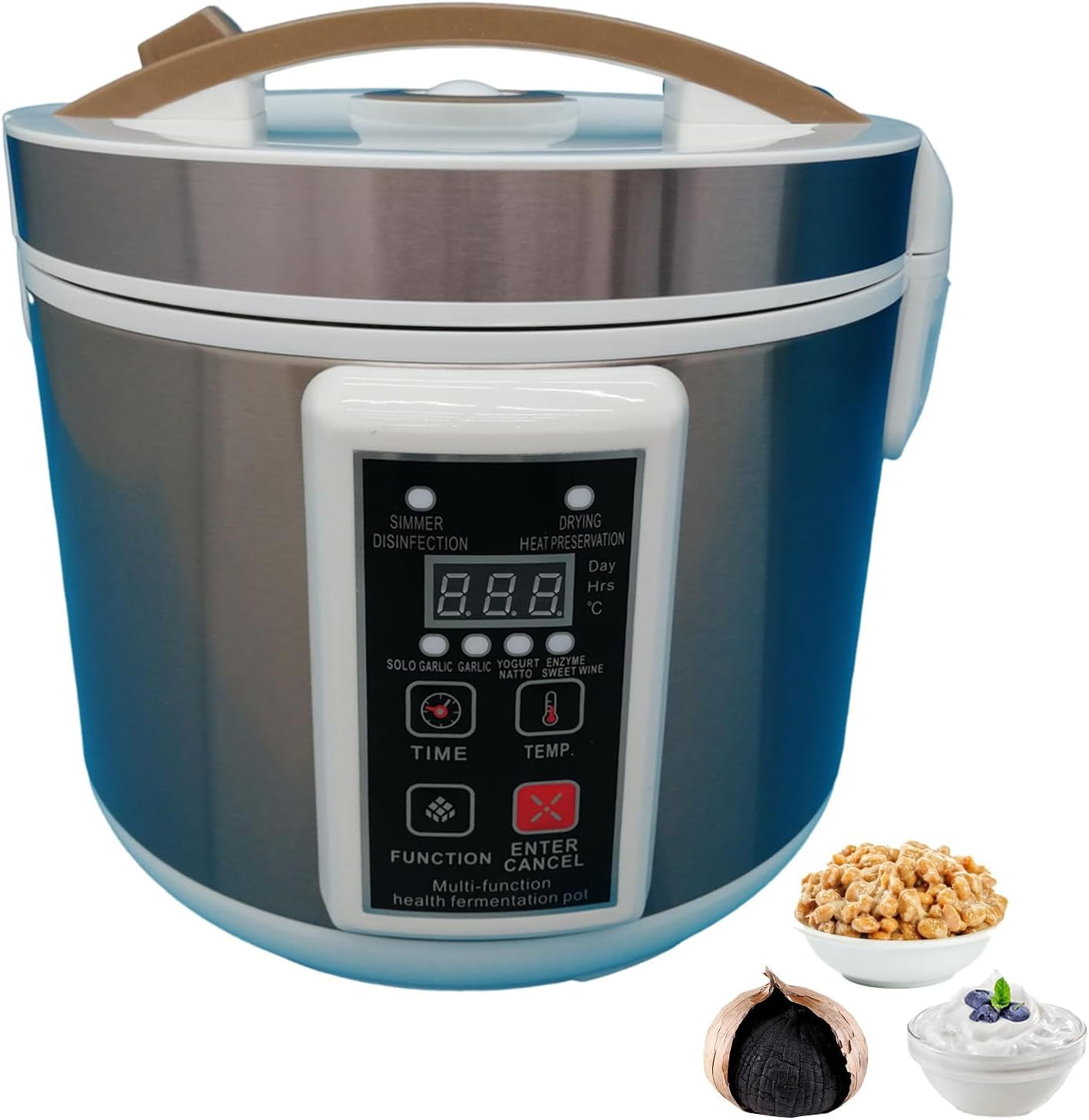 5L Multi-functional Health Fermentation Pot Black Garlic Fermenter ...