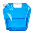 5L Portable Water Bag without Faucet, Foldable Transparent PE/PA/PET ...