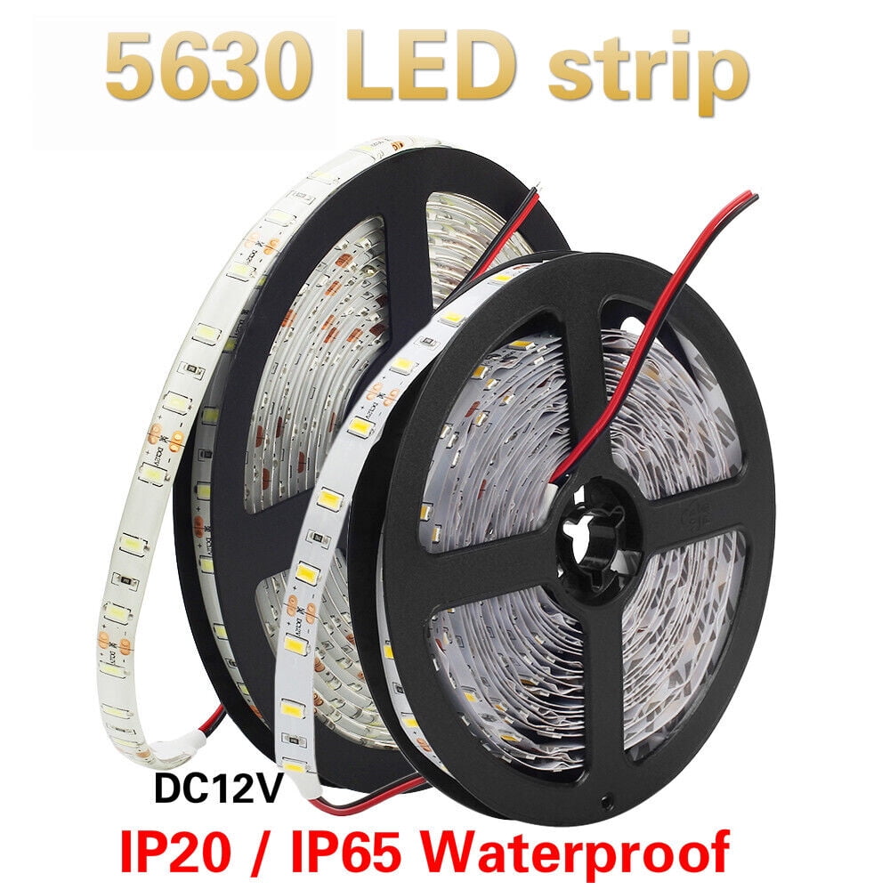 5M 10M 20M 30M DC12V White 5630 SMD 300 Flexible Led Light Strip Ribbon ...