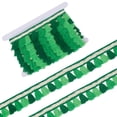 5M Ethnic Style Polyester Fringe Lace Trims Tassel Ribbons Green 1-1/2 ...