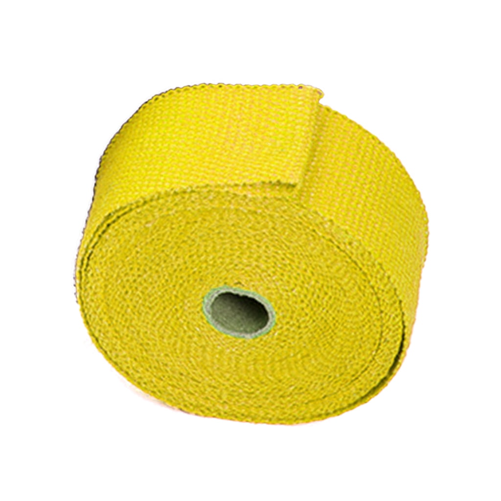 5M Exhaust Heat Wrap Roll for Motorcycle Car Fiberglass Heat Tape Wrap ...