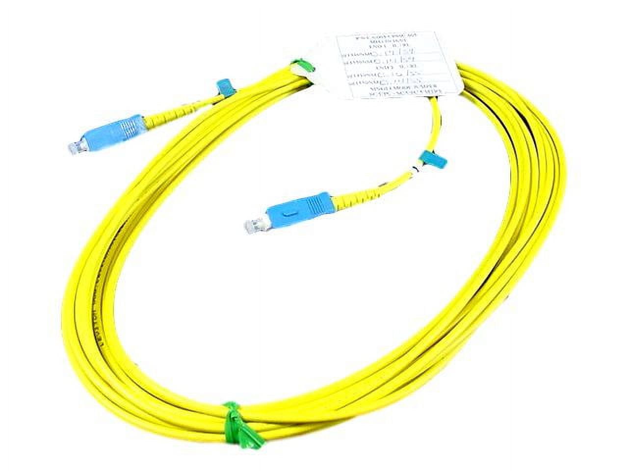 5M Leviton Fiber Optic Single-Mode Simplex Patch Cable Cord SM SC UPC ...