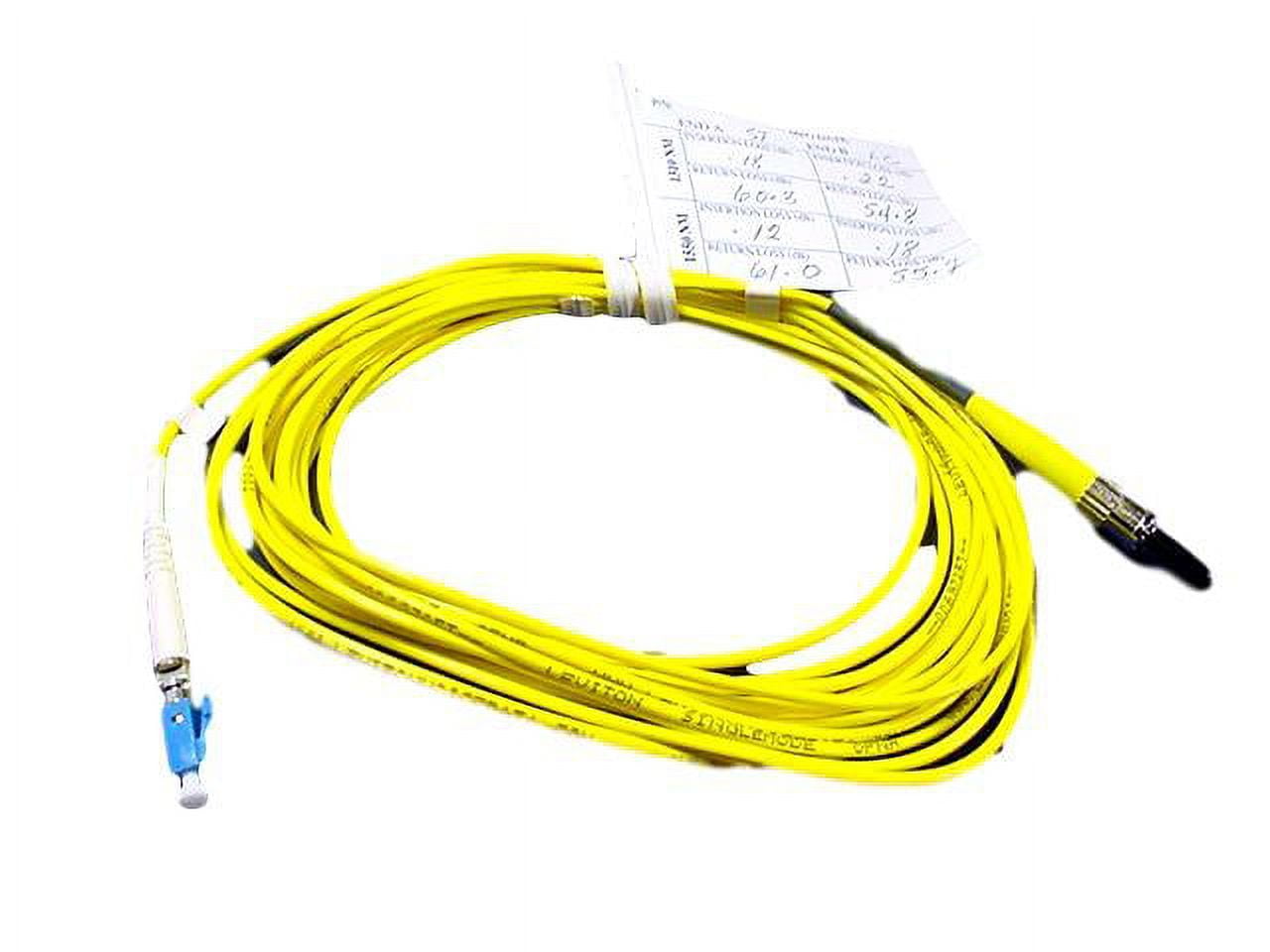 5M Leviton Fiber Optic Singlemode Simplex Patch Cable Cord ST LC SPC ...