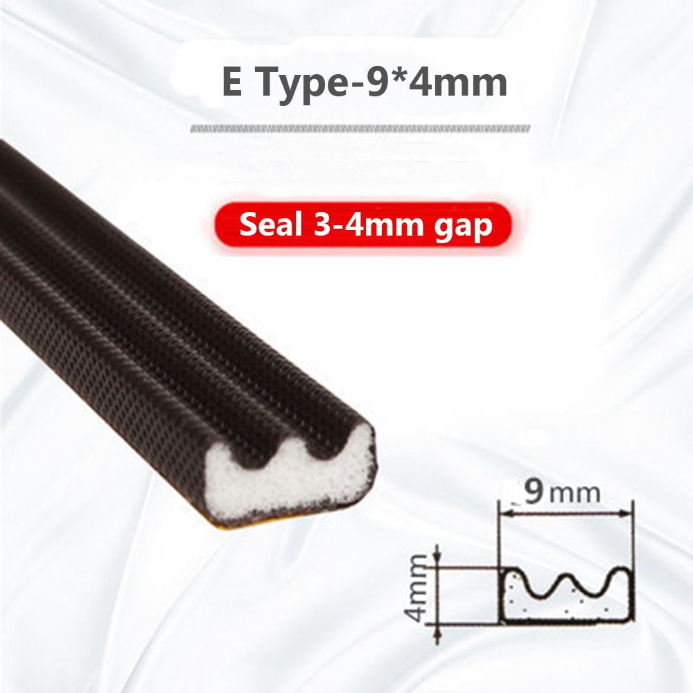 5M PU Foam Soundproof Door Seal Gap Filler Door Window Sealing Strip ...