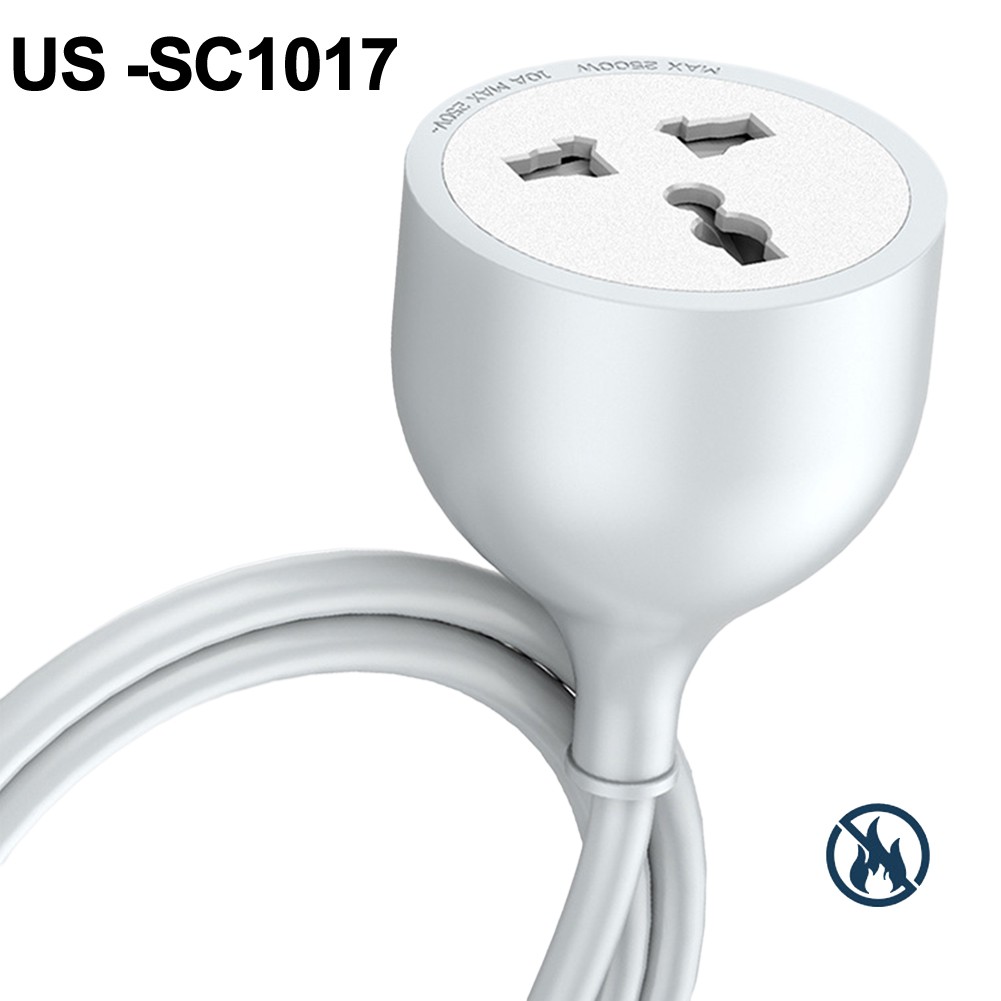 5M Power Strip Extension Cord Cable Socket Plugs 2500W Socket Indoor ...