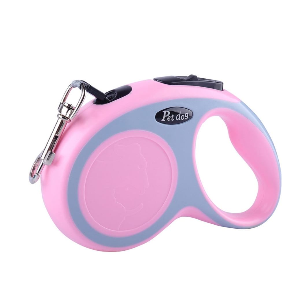 5M Retractable Dog Leash Automatic Flexible Dog Rabbits Cat Traction ...