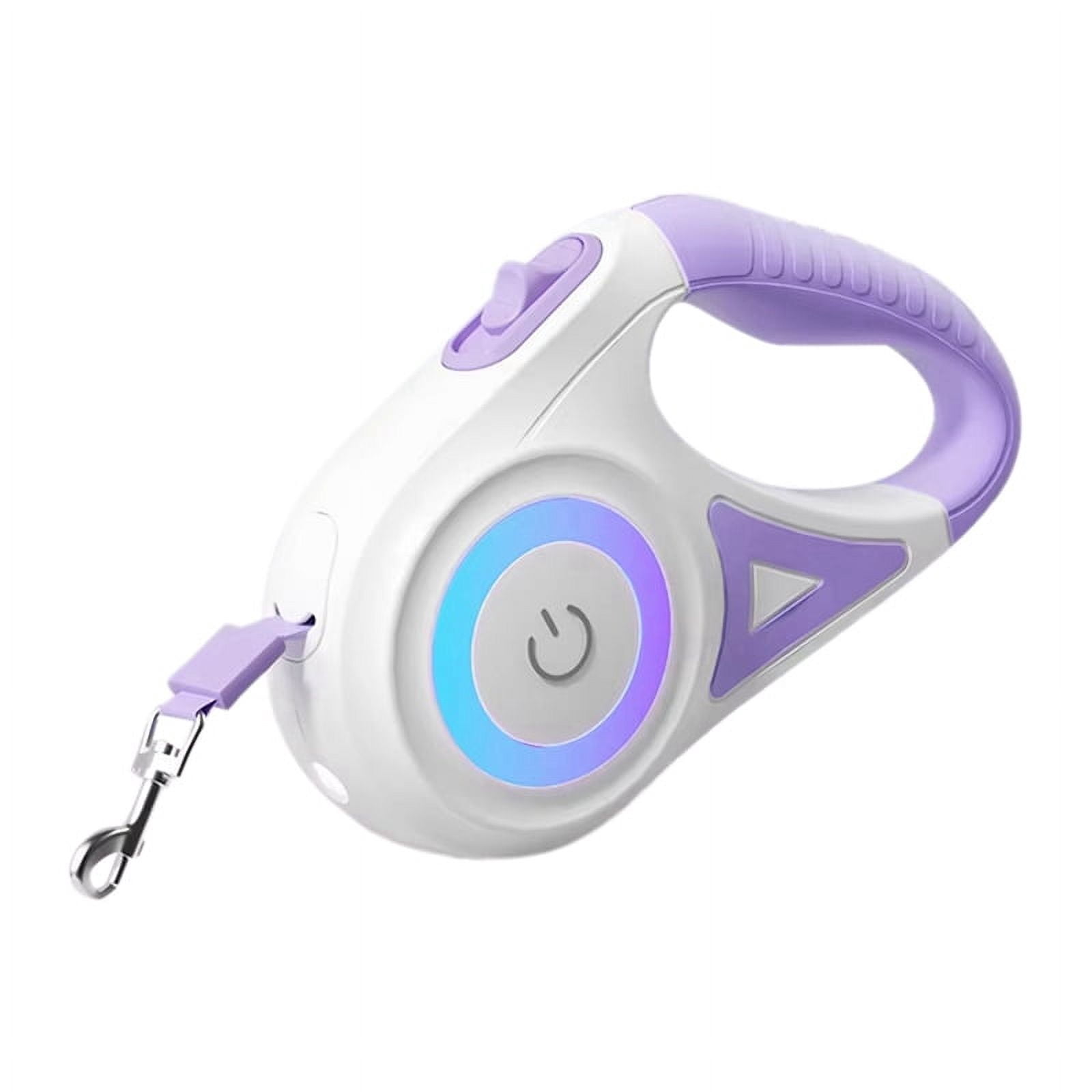 NEW 5M Retractable Dog Leash with LED Flashlight, DurableNylon Lead ...