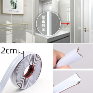 Wall Protex P4118SS White Plastic Corner Guards - Self Adhesive ...