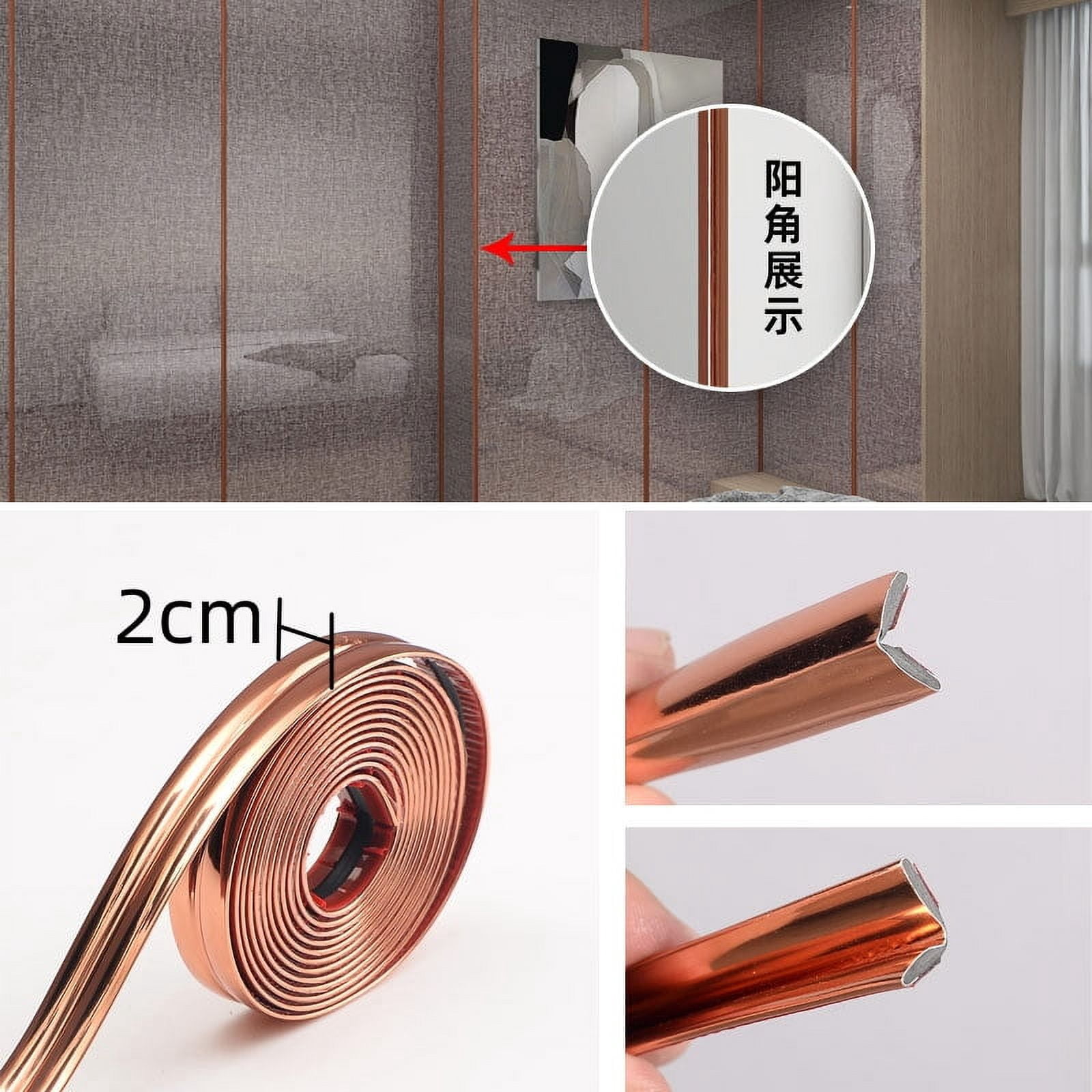5M Self Adhesive Wall Stickers Baby safety tape Furniture Edge Guard ...