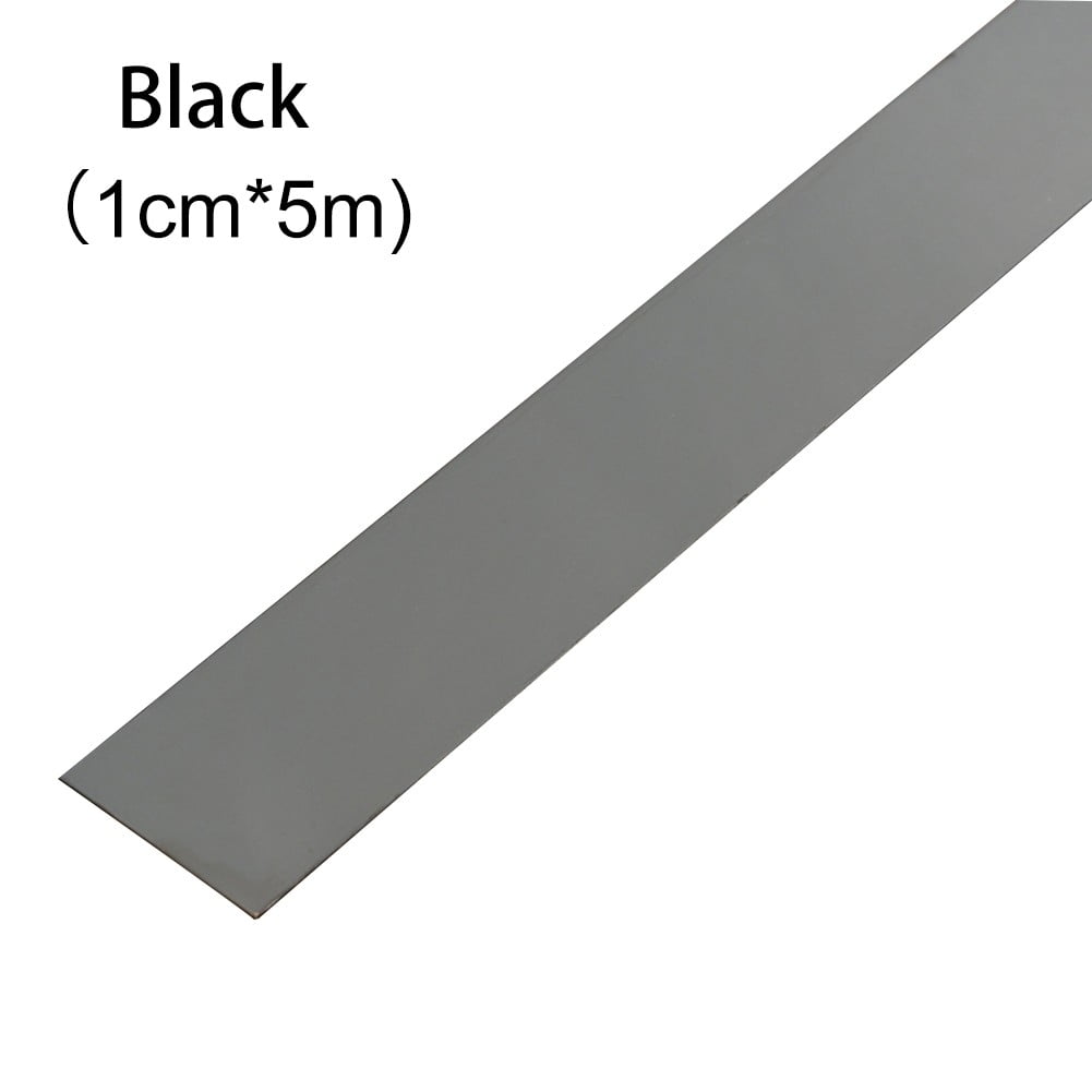 5M Stainless Steel Flat Mirror Wall Molding Strip,DIY Decorative Edge ...