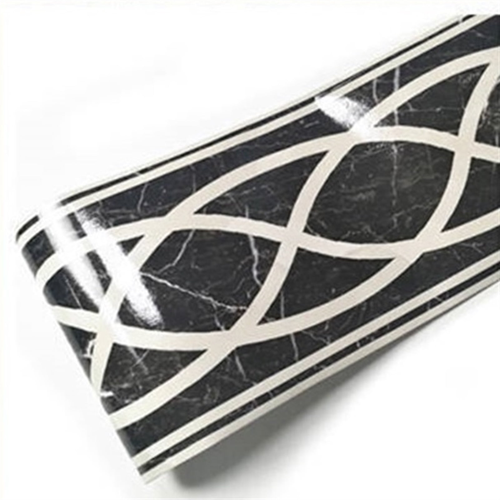5M Waterproof Waistline Wall Corner Sticker PVC Self Adhesive Marble ...