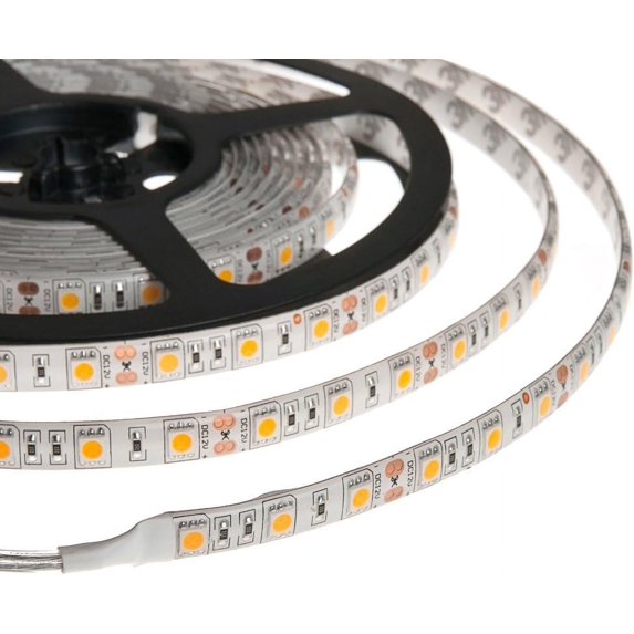 5M300TAW-WW LED Strip Tape XIULIN, 5M 16.4FT 5400LM 12V DC 72W IP65 LED ...