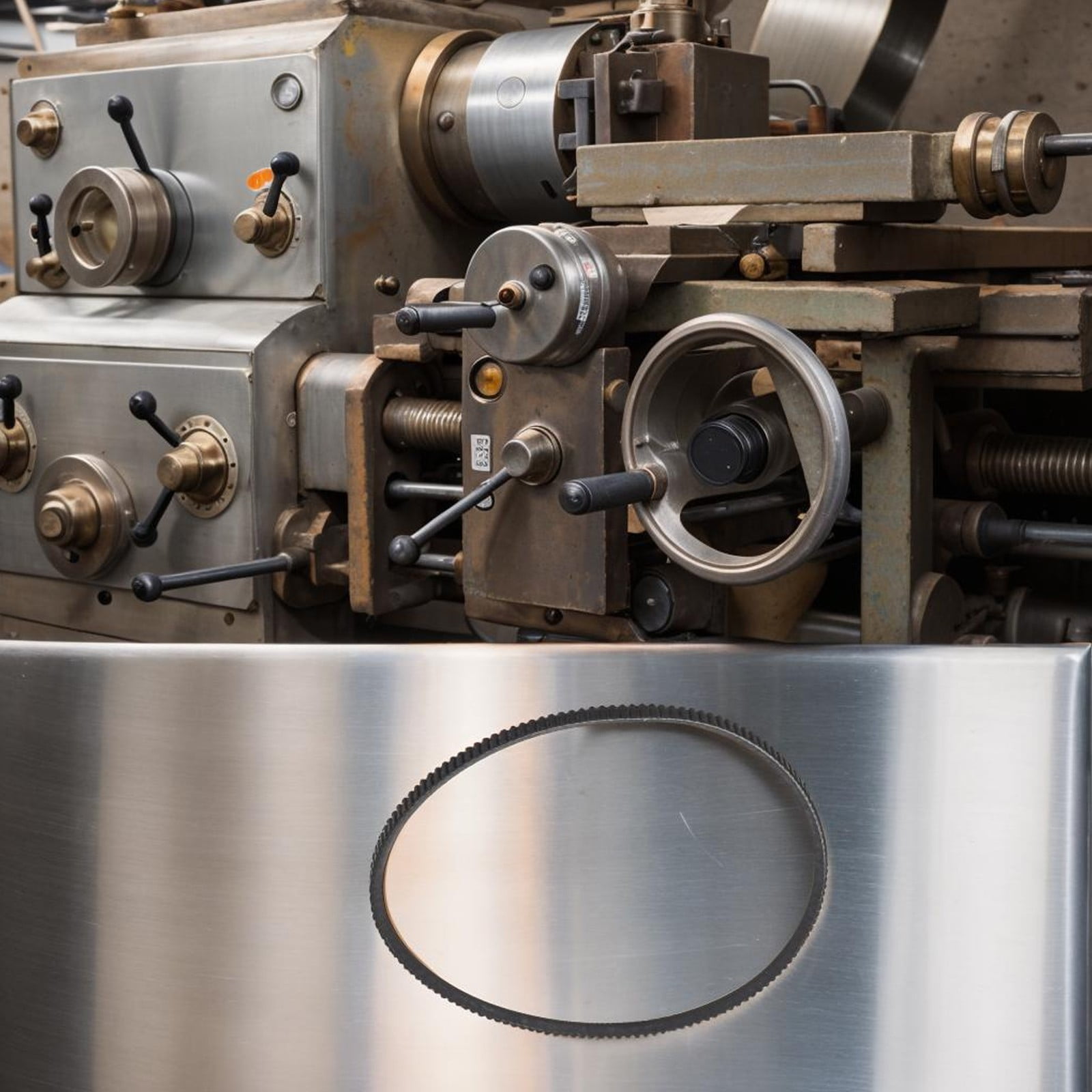 5M365 Lathe Drive Belt Polyurethane Lathe Belt For Wm180V Wm210V Mini ...