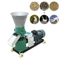 5MM Chicken Feed Pellet Machine Animal Feed Granulator 2 Head Rollers ...