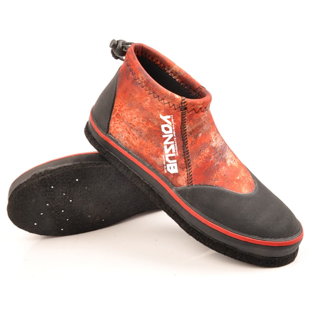 5MM Neoprene Rock Fishing Shoes for Men and Women with Anti-slip Felt ...