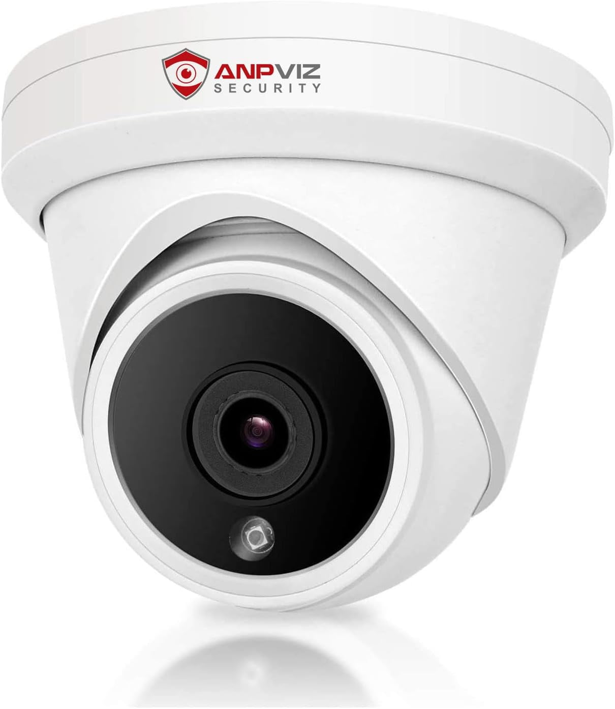 5MP IP PoE Dome Security Camera with Mic/Audio, Turret Camera Outdoor ...