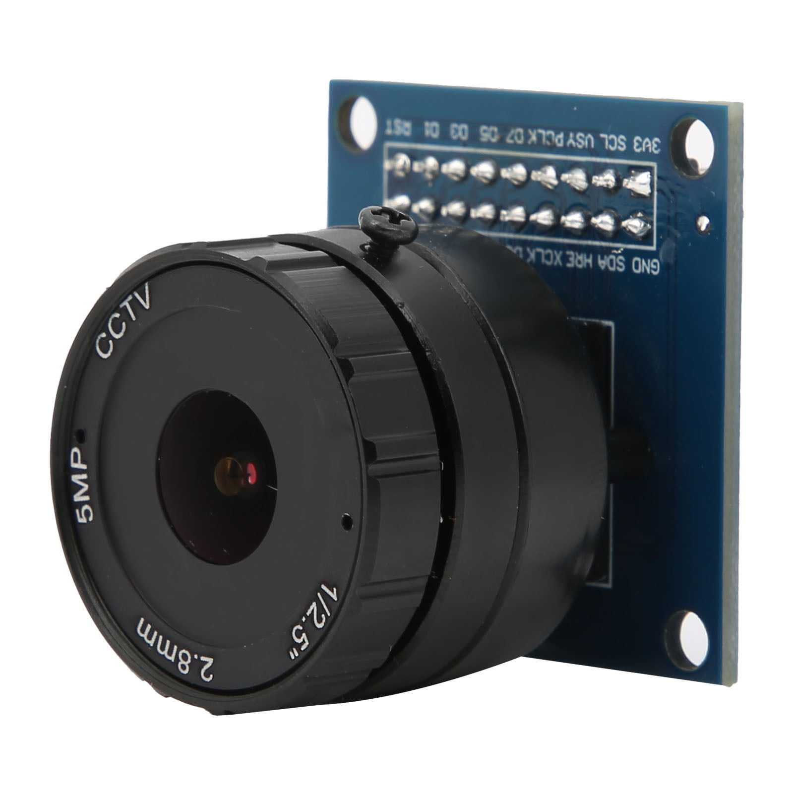 5MP OV7670 Camera Module Adjustable Macro CS Metal Mount 2.8mm Focus ...