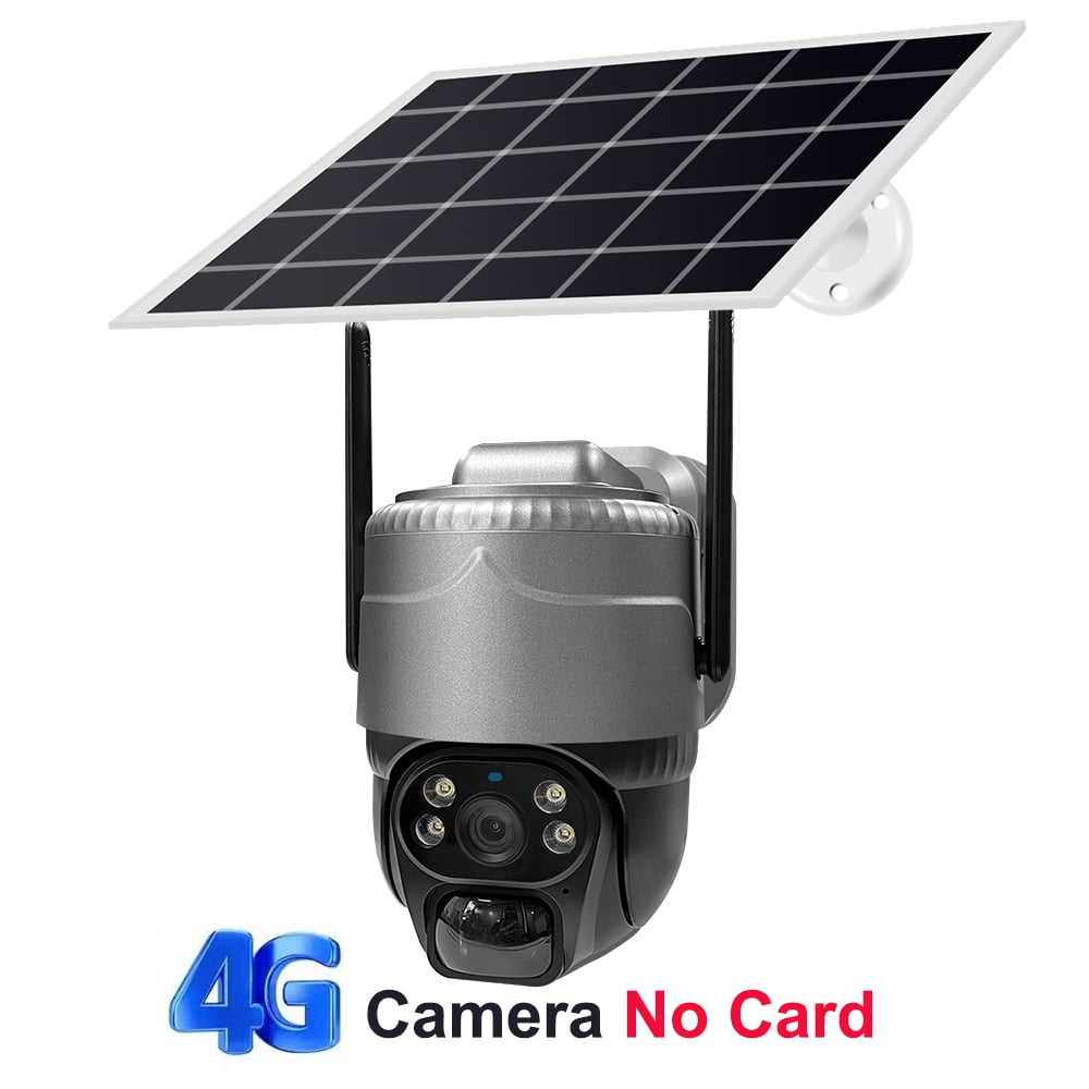 5MP WiFi/4G Solar IP Camera Outdoor IP66 Waterproof Wireless Battery ...