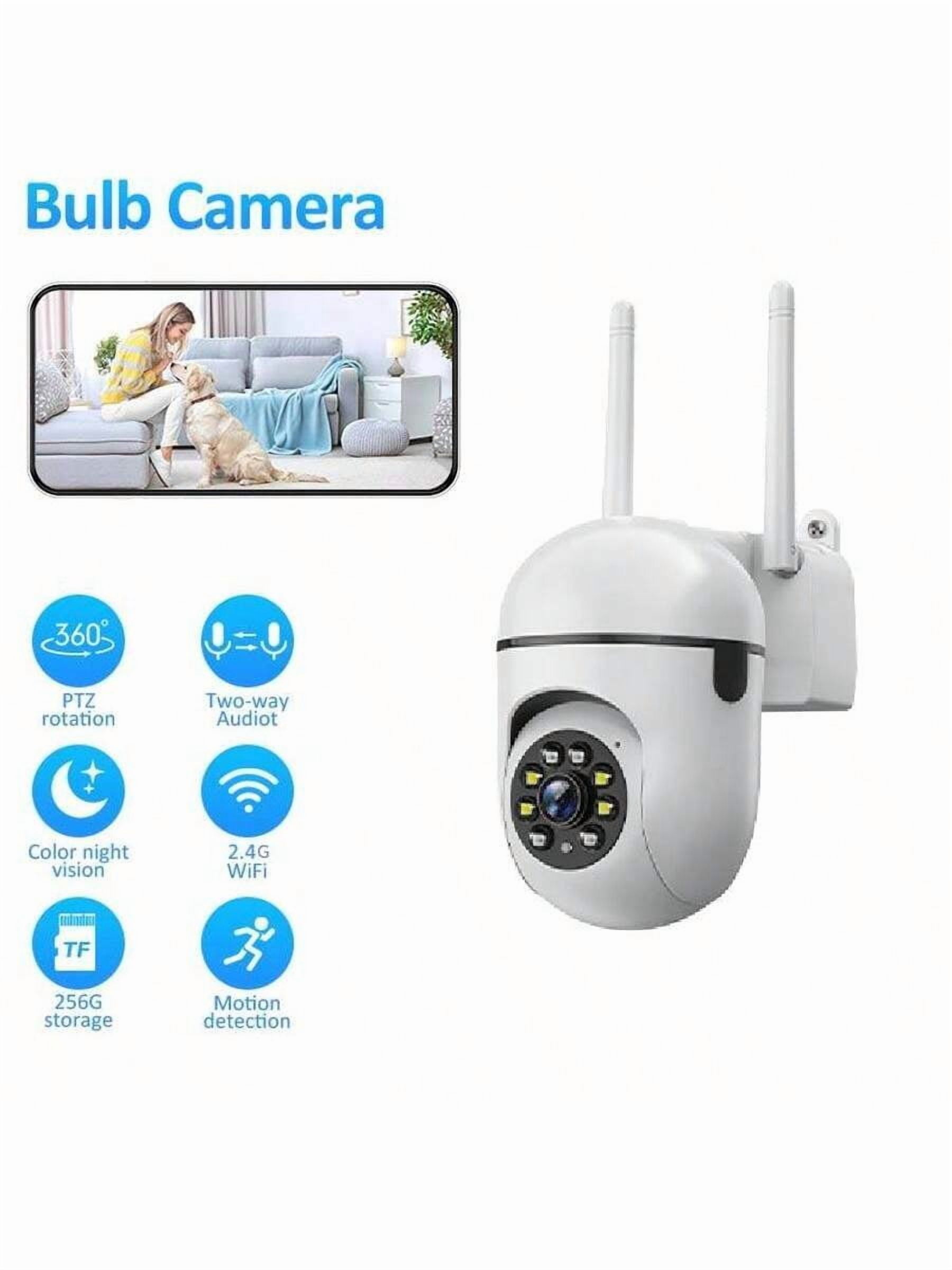 5MP Wireless Smart Home Security Camera with Color Night Vision, Two ...