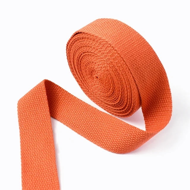5Meters 20/25/32/38mm 1.3mm Thick Cotton Webbing Tapes Bags Strap ...