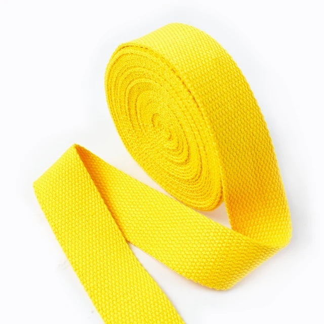 5Meters 20/25/32/38mm 1.3mm Thick Cotton Webbing Tapes Bags Strap ...