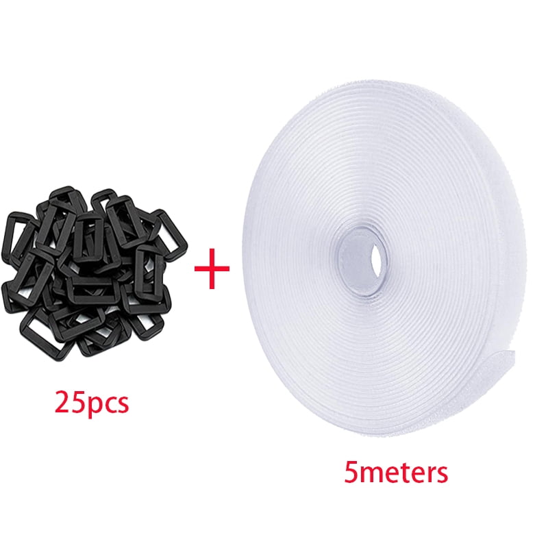 5Meters Adjustable Fastening Hook And Loop Straps With 25 Buckles Free ...
