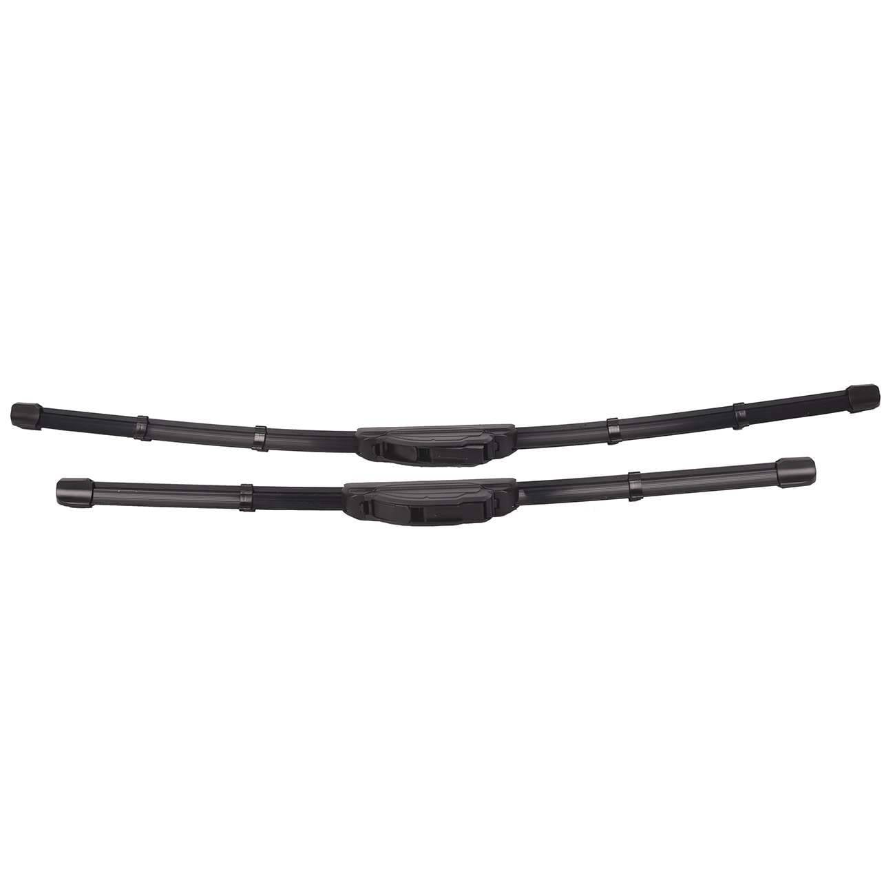 5Min Dry Brush Coating Wiper 24" + 18" Set for Clearer Vision in Rain ...