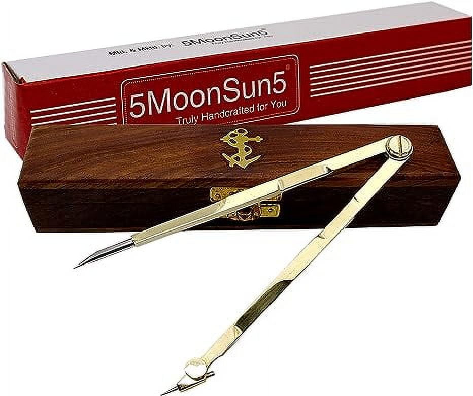 5MoonSun5's Pencil Marking Compass Circle Leather Scratch Compass Maker ...