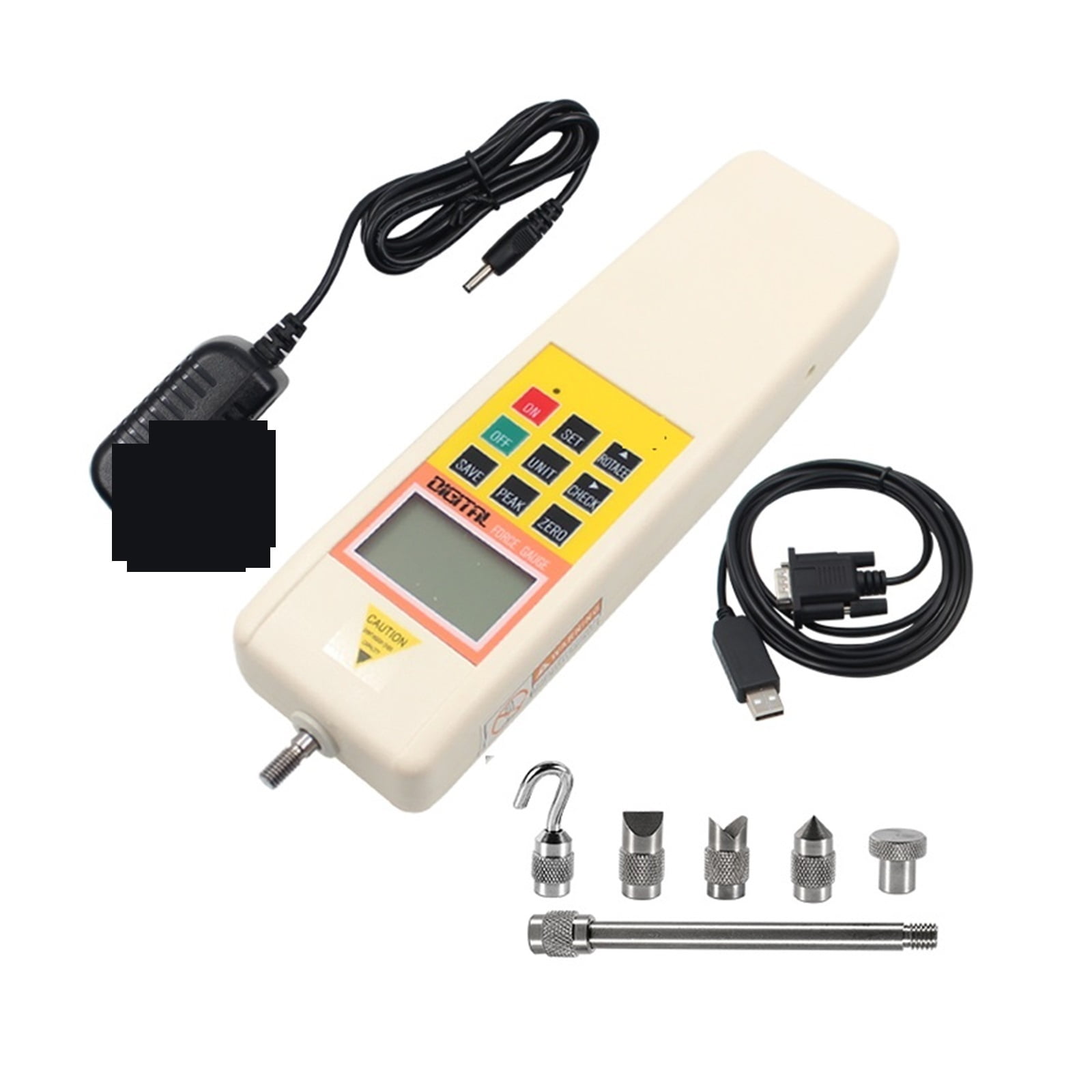 5N Digital Force Gauge Meter Force Measuring Instruments Pressure Gauge ...