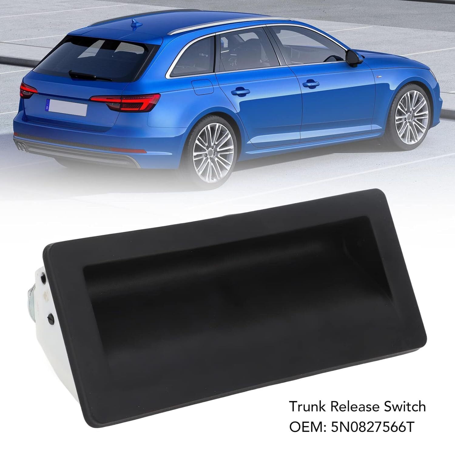 5N0-827-566-T Trunk Lid Lock Release Switch Button Handle Fit For VW Audi - Walmart.com