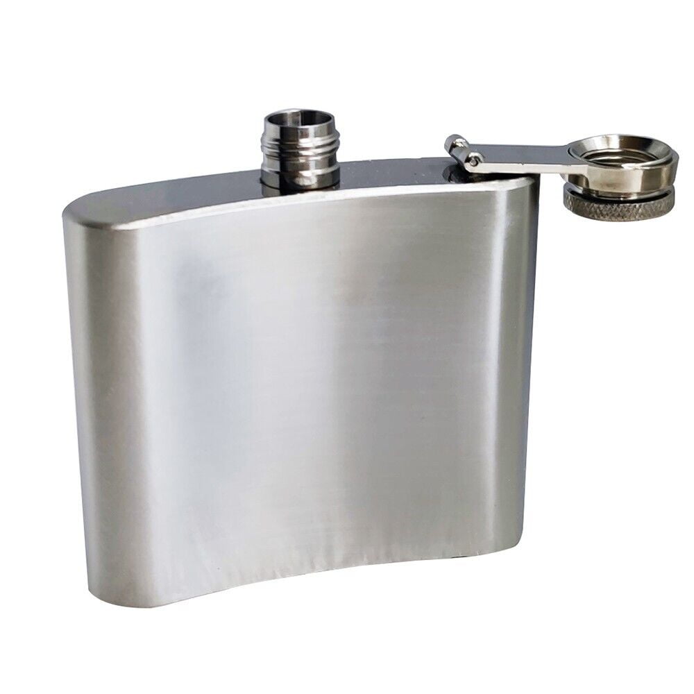 5OZ Stainless Steel Whiskey Flask Alcohol Pocket Flask with Portable ...