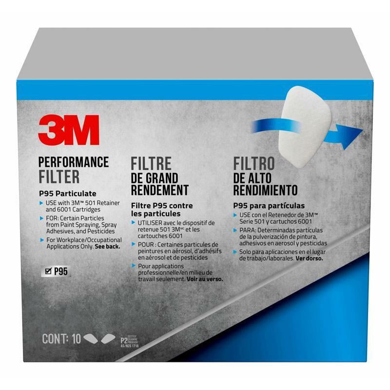 3M Particulate Filter 5P71, P95, 5-pairs of Filters - Walmart.com