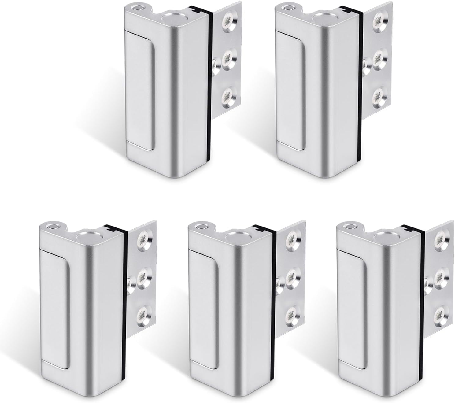 5PACK Door Reinforcement Lock Childproof, Add High to Unauthorized ...