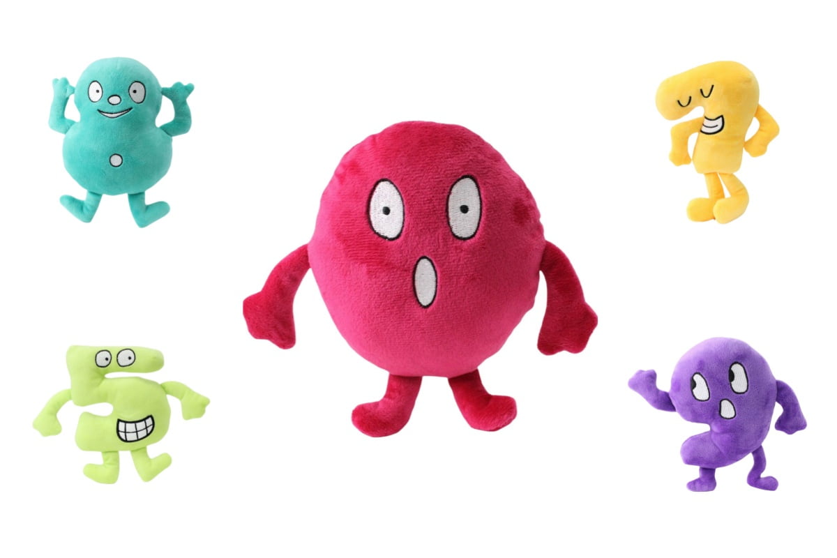 5PC BFDI Plushies Figure 8 Battle for Dream Island Plush Toys, Soft ...