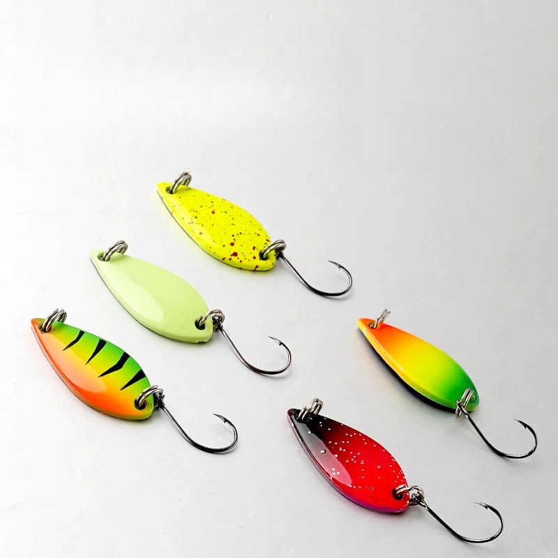 5PC Biqianwo Fishing Lures 3D Printing Luya Snakehead Rod Sequins with ...