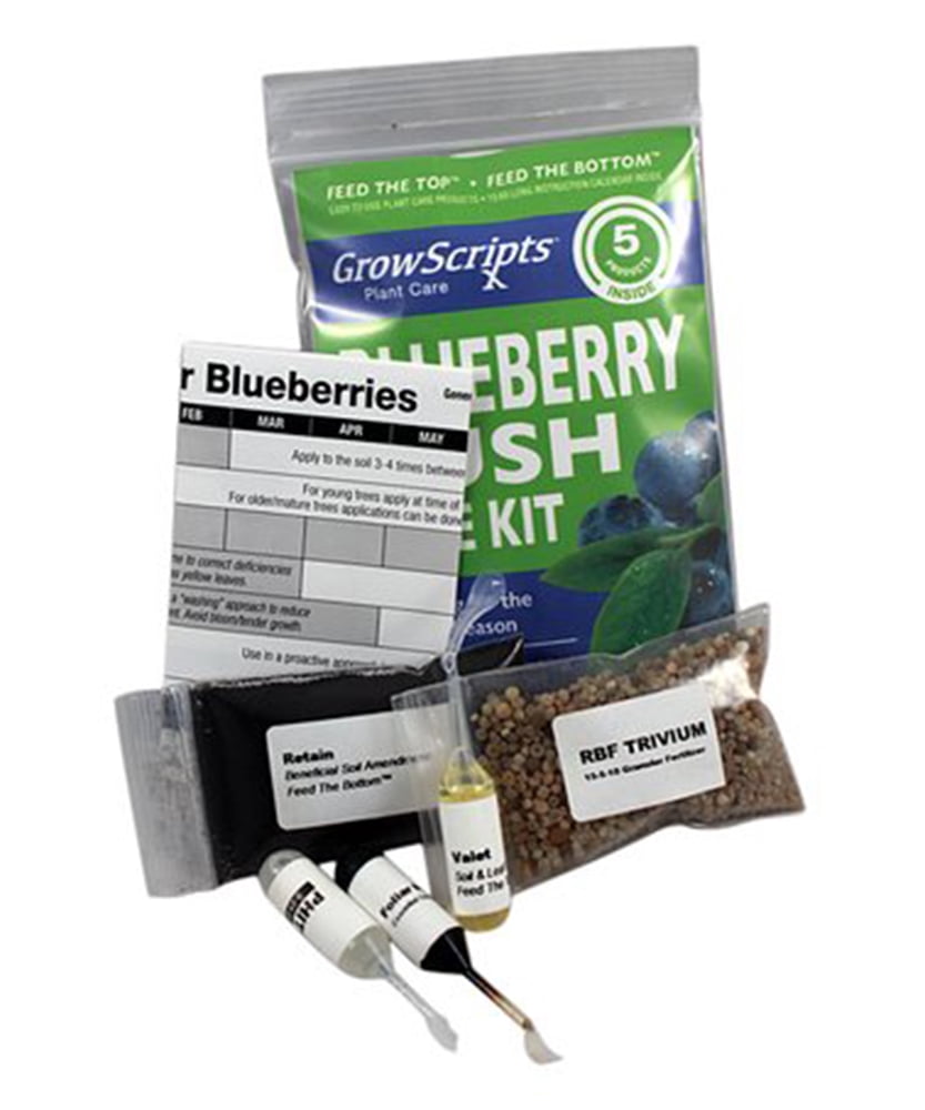 5PC Blueberry Bush Care Kit for Small Patio Grown Berries in Containers ...